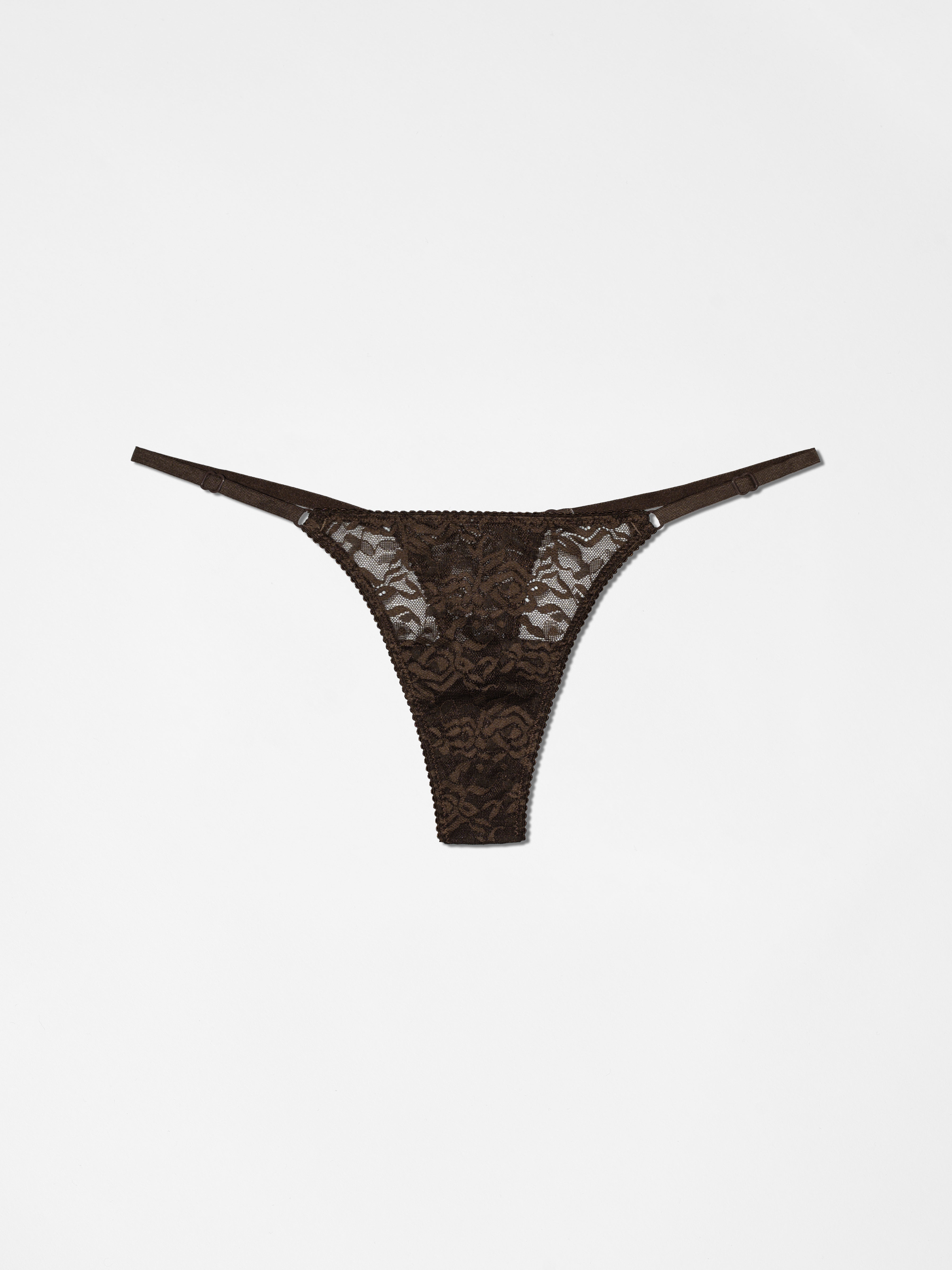 10 Pack G String Umber - Premium Lace Underwear | Lace Laboratory