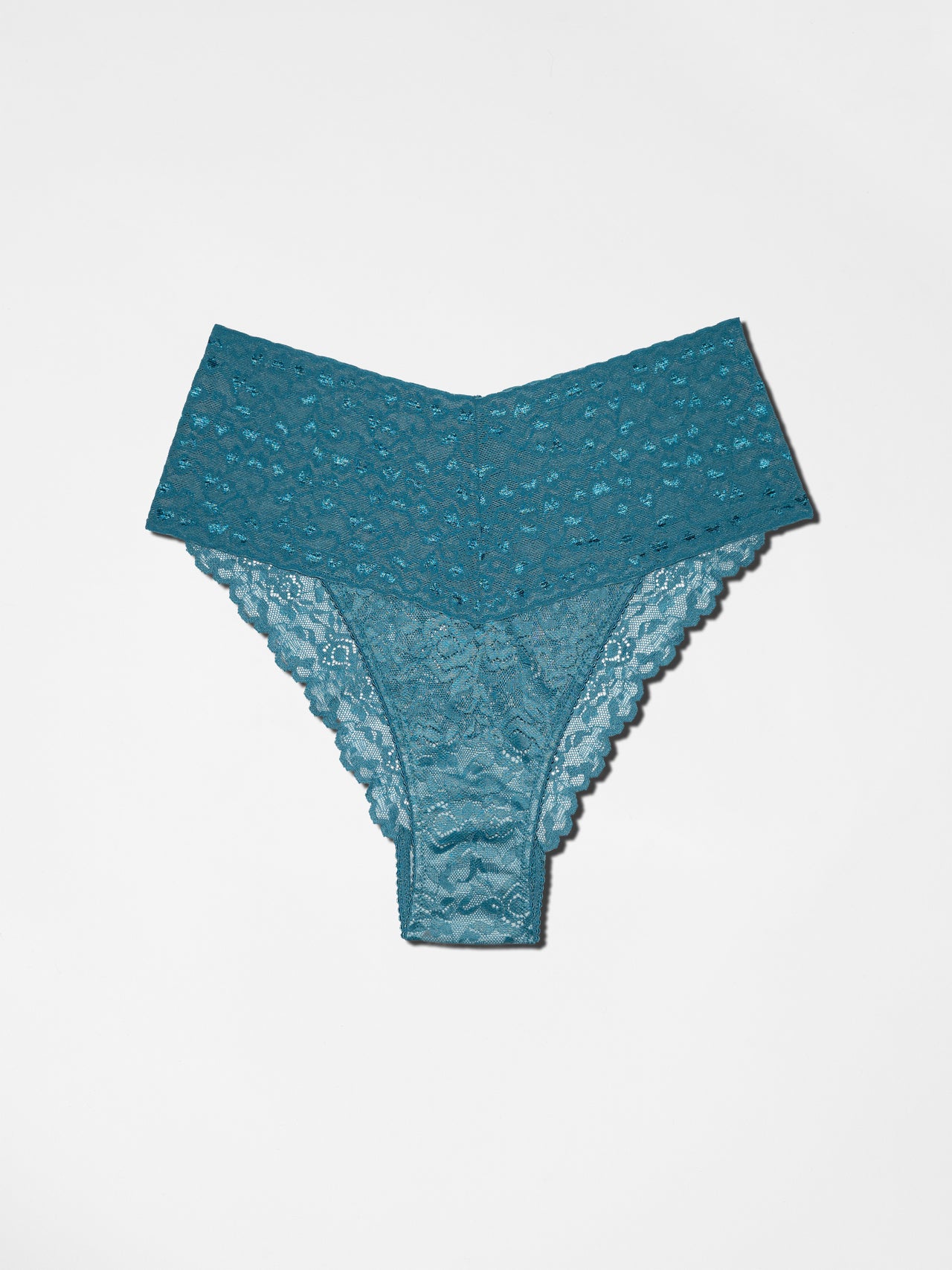 High Waist Brazilian - Teal Tide - premium pitsialushousut | Lace ...